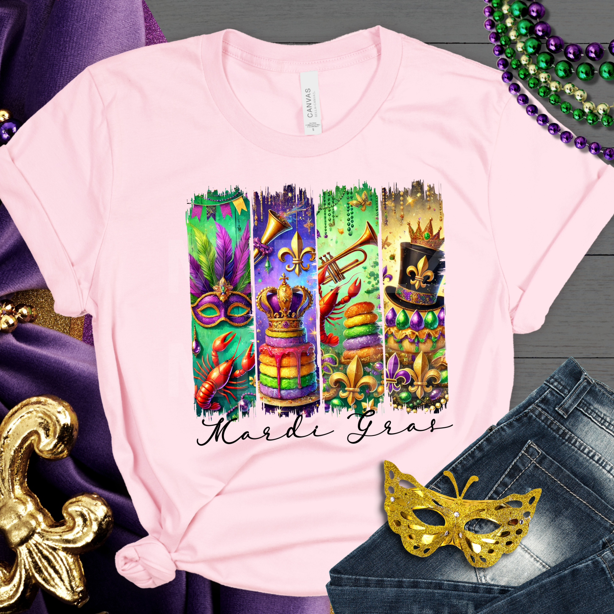 Mardi Gras (46) DTF Direct To Film – MLTeezUnlimited