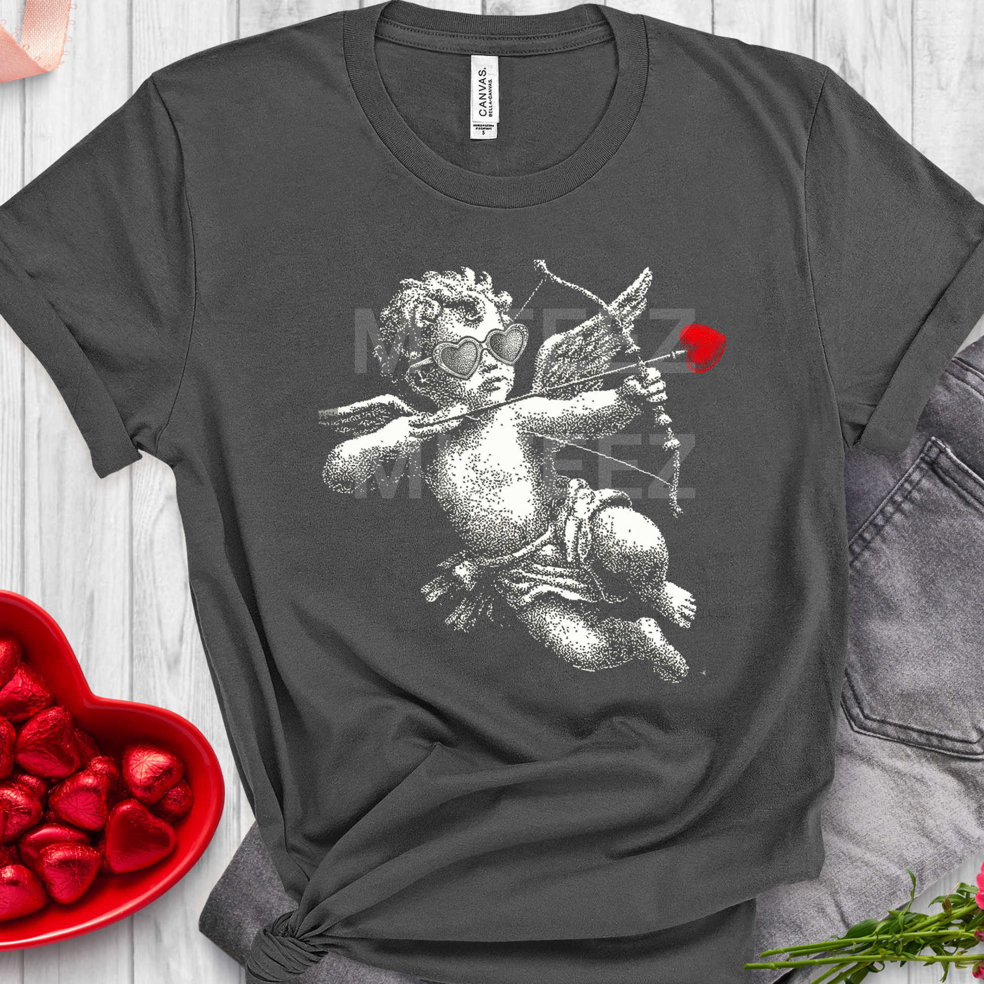 Valentine's Day Cupid (6) (Half Tone) DTF Direct to Film – MLTeezUnlimited